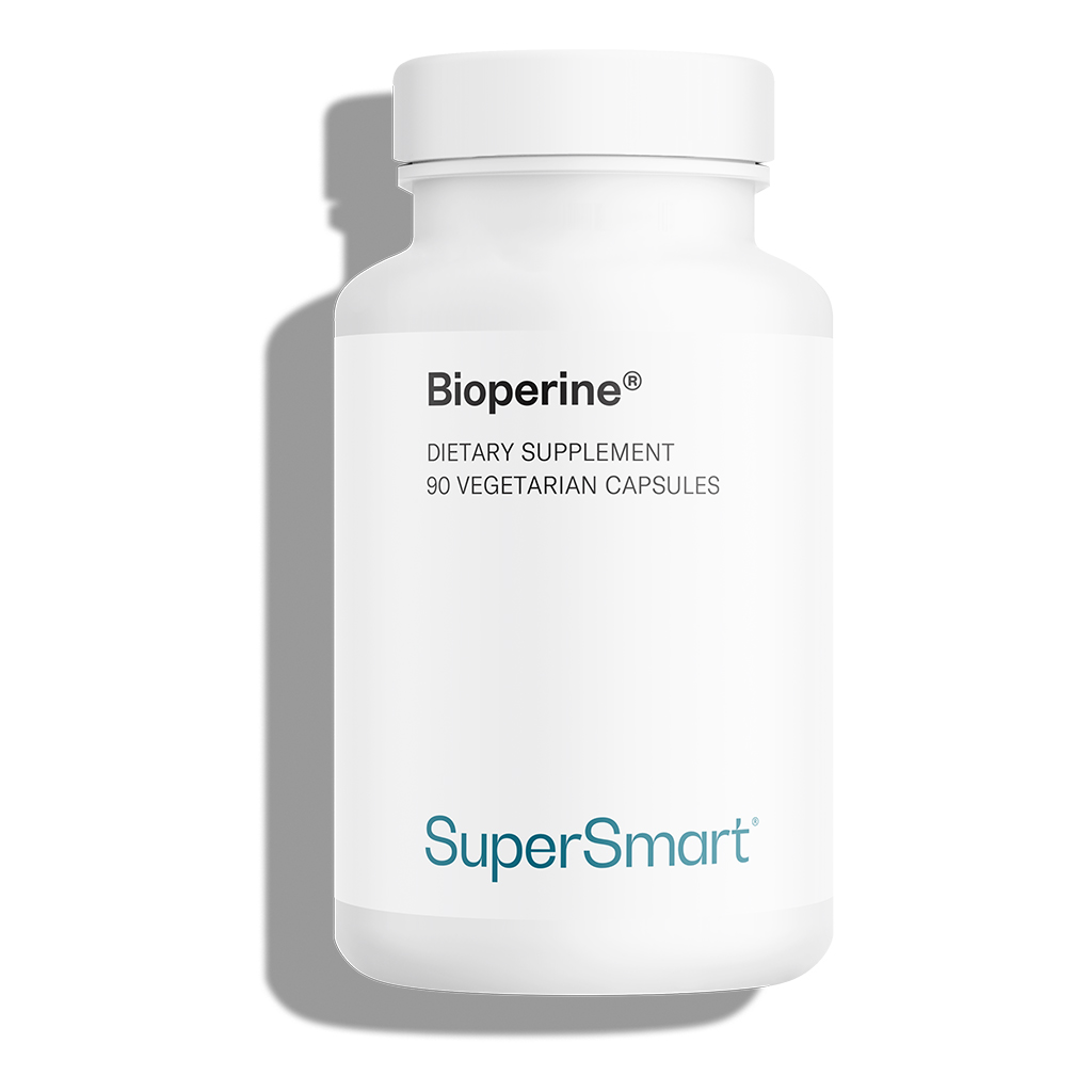 Bioperine® 30 mg – 90 Gélules Végétariennes | SuperSmart