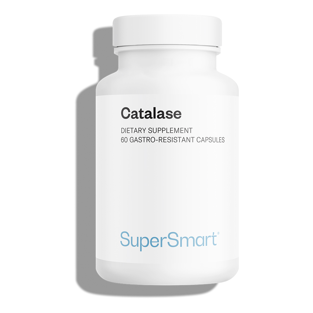 Catalase 500 mg – 60 Gélules Gastro-Résistantes | SuperSmart