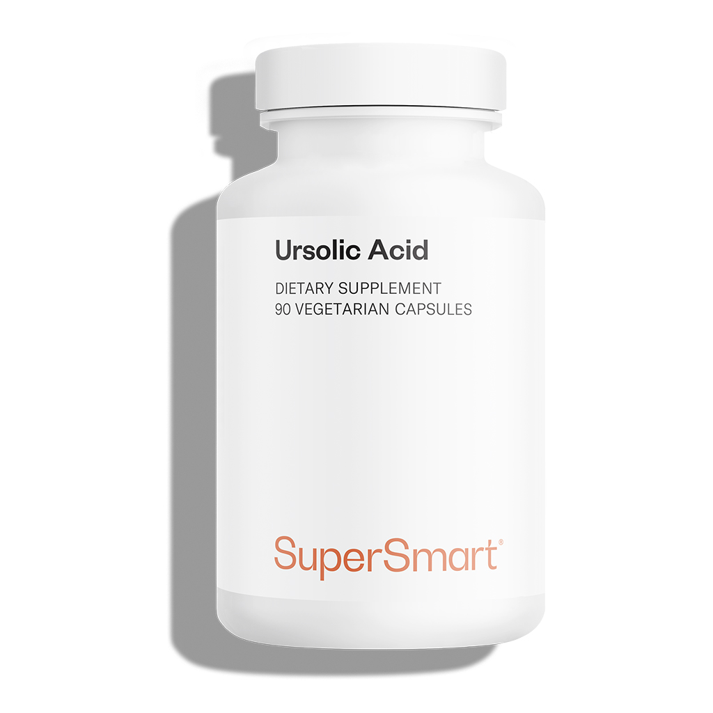 Ursolic Acid 300 mg – 90 Gélules Végétales | SuperSmart